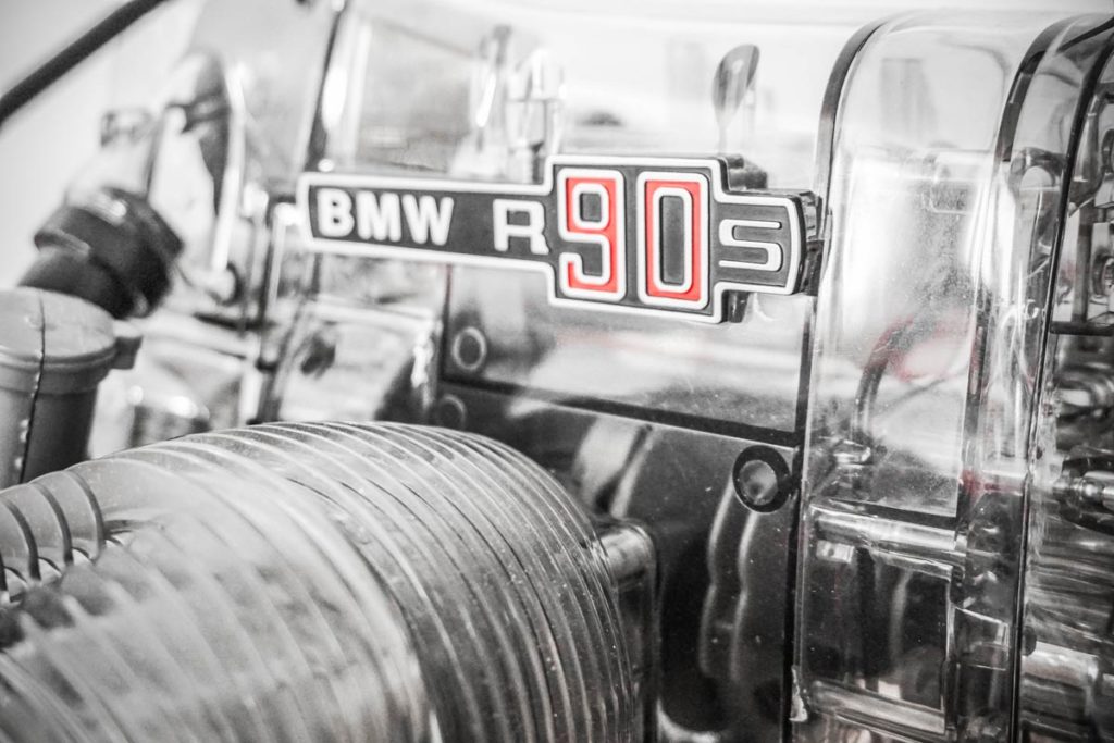 BMW R90 S Boxer engine model of the brand Franzis